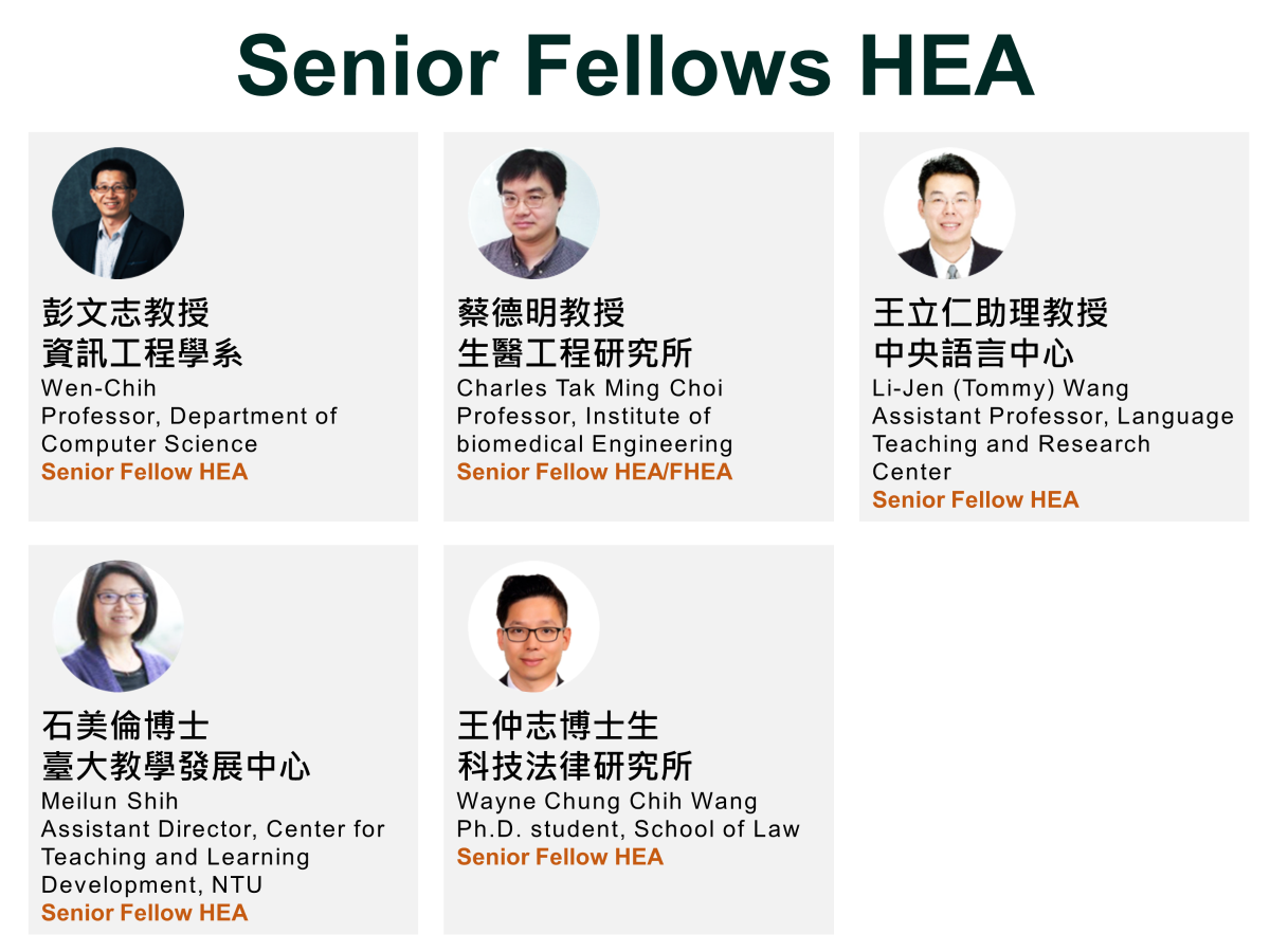 HEA Fellows-國立陽明交通大學教務處